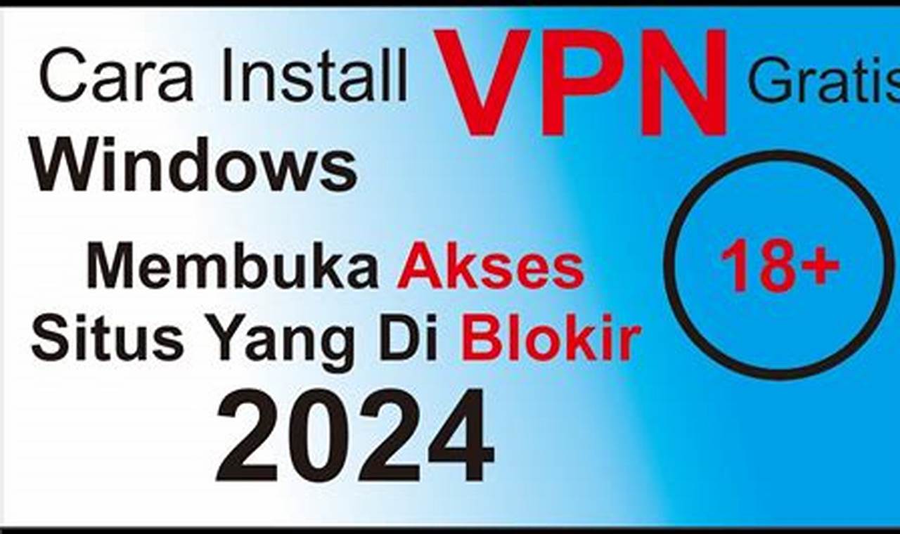 Tutorial Cara Pasang VPN di Windows untuk Pemula