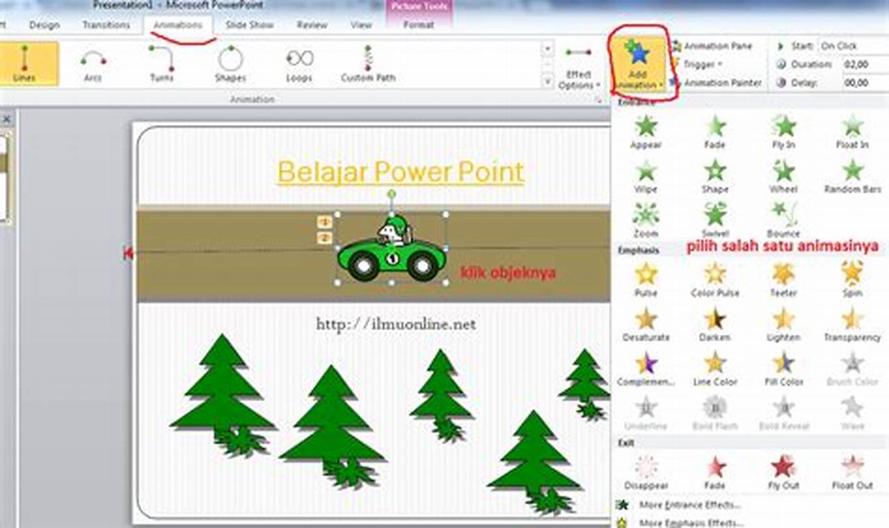 Panduan Lengkap: Cara Mudah Membuat Animasi Bergerak di PowerPoint