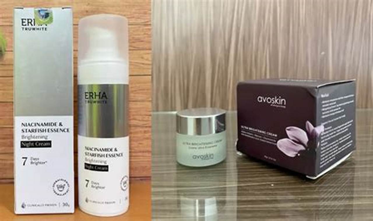 Temukan Rahasia Wajah Cerah dengan Krim Pemutih Wajah yang Aman dan Terbukti!